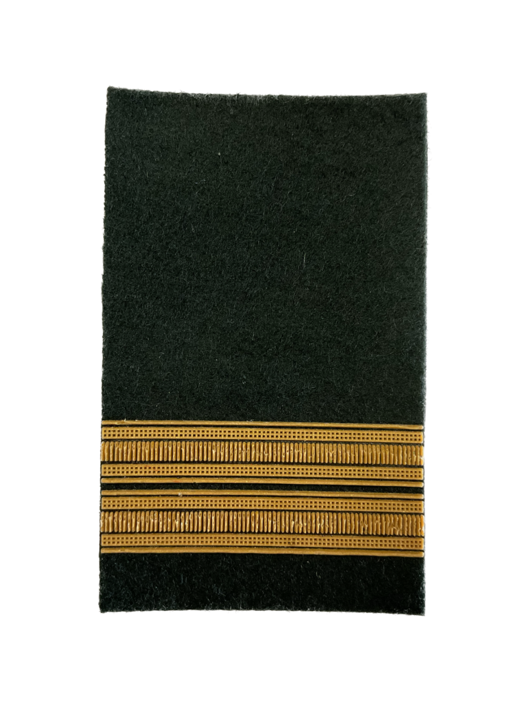 DIVISA VELCRO PVC TENENTE 9X5CM GNR - Security World