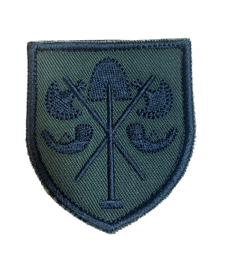EMBLEMA BORDADO REGIMENTO DE ENGENHARIA Nº1 - Security World